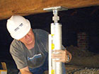 SmartJack™ Crawl Space Stabilizer | Adjustable Floor Joist Support